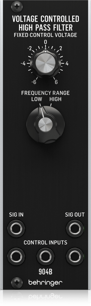 Behringer 904B VOLTAGE CONTROLLED HIGH PASS FILTER Legendary Analog ...