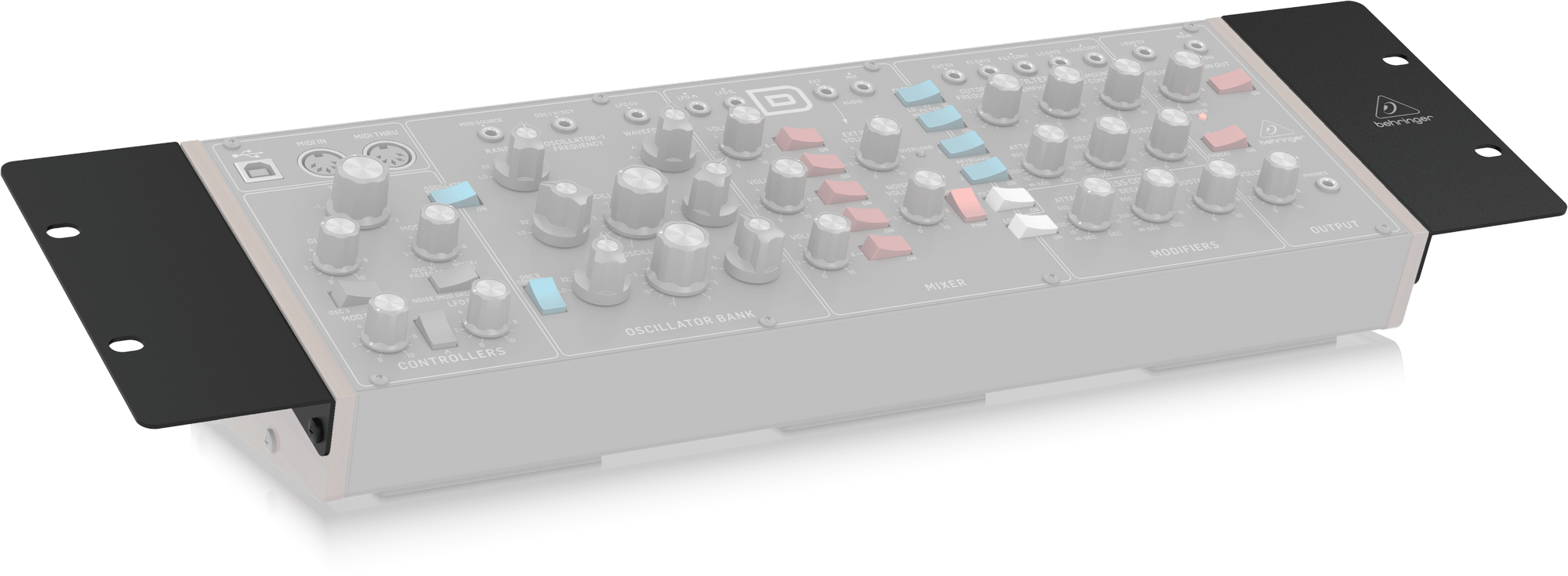 Behringer EURORACK EARS (70 HP) 19″ Rack Ears for 70 HP Eurorack ...