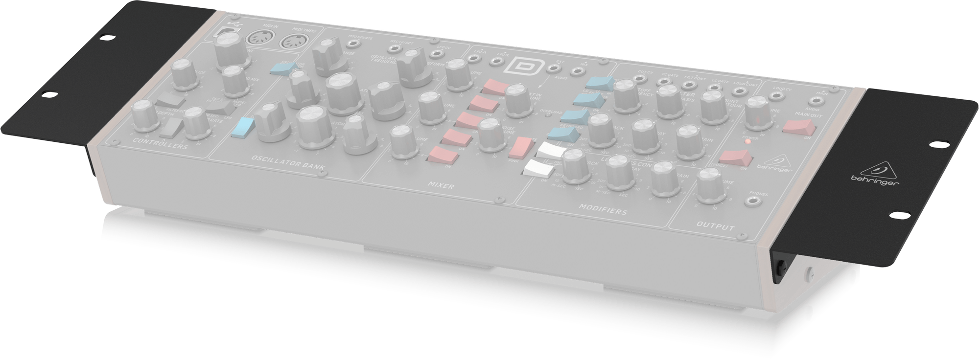 Behringer EURORACK EARS (70 HP) 19″ Rack Ears for 70 HP Eurorack ...