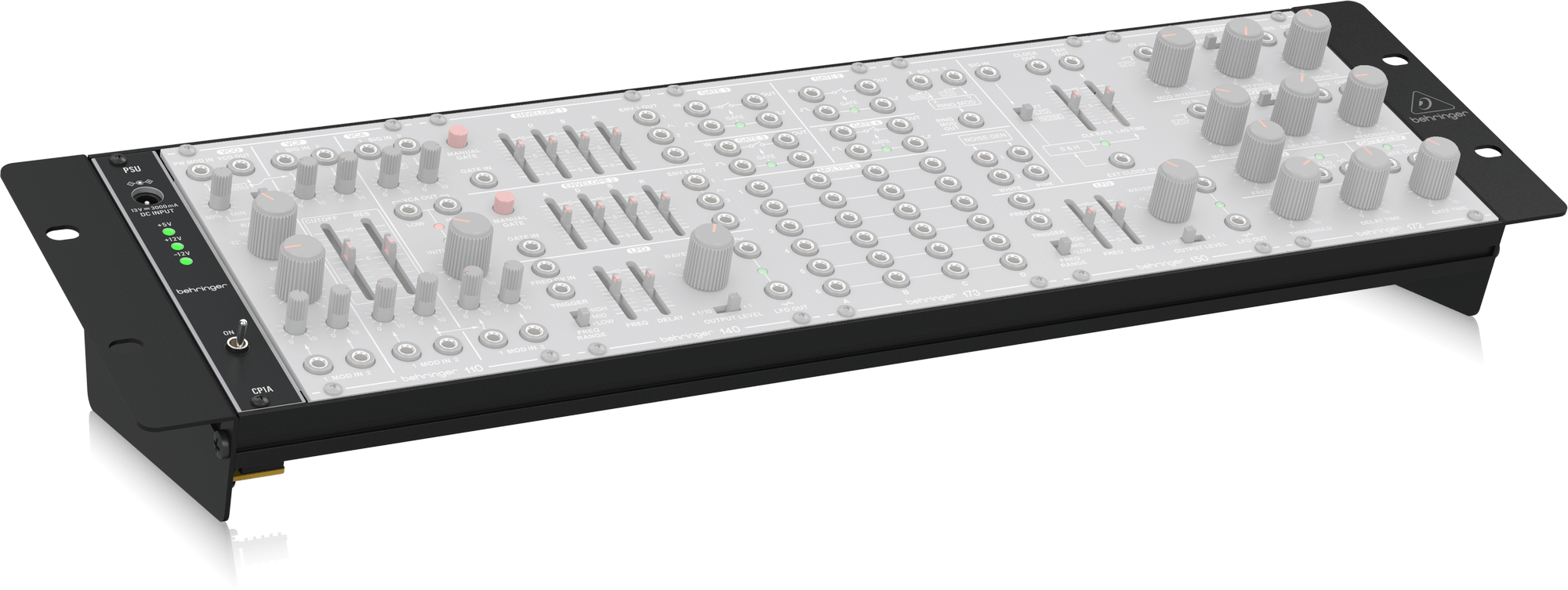 Behringer EURORACK RACK 19″ Desktop/Rack-Mount Kit with Power Supply ...