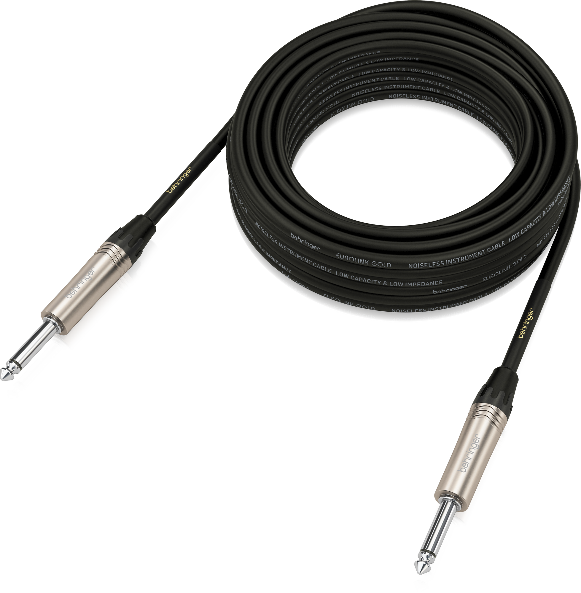 Behringer GIC-1000 Gold Performance 10 m (32.8 ft) Instrument Cable ...