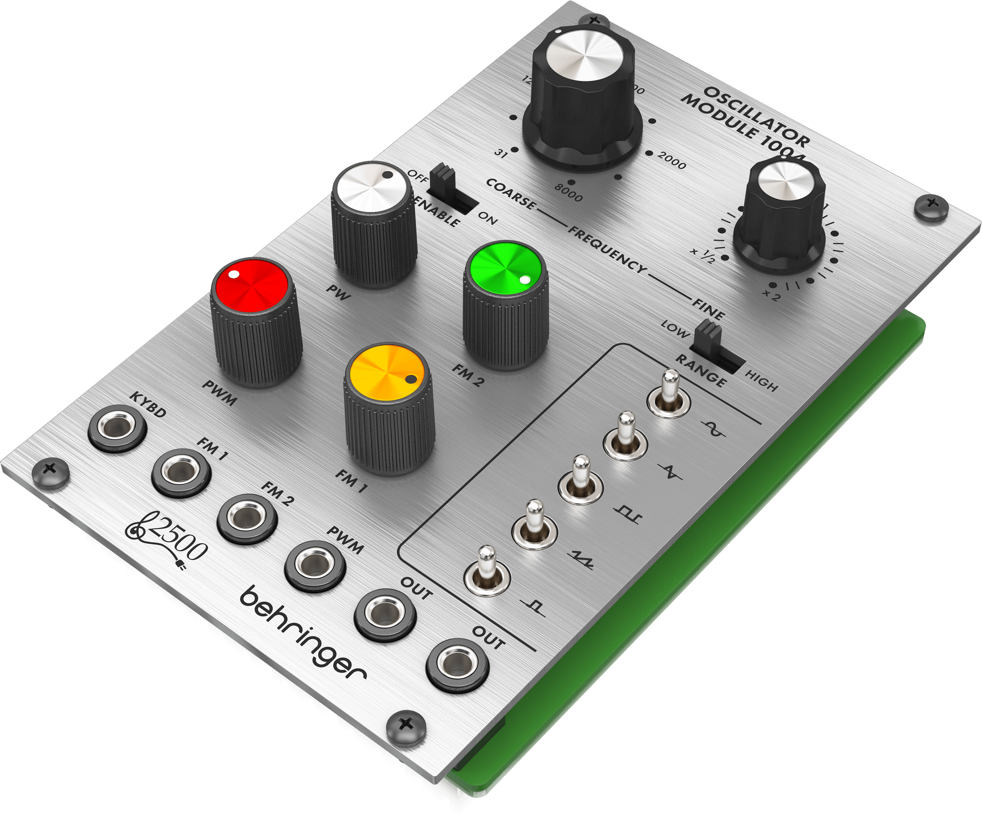 Behringer OSCILLATOR MODULE 1004 Legendary 2500 Series Dual Core VCO ...