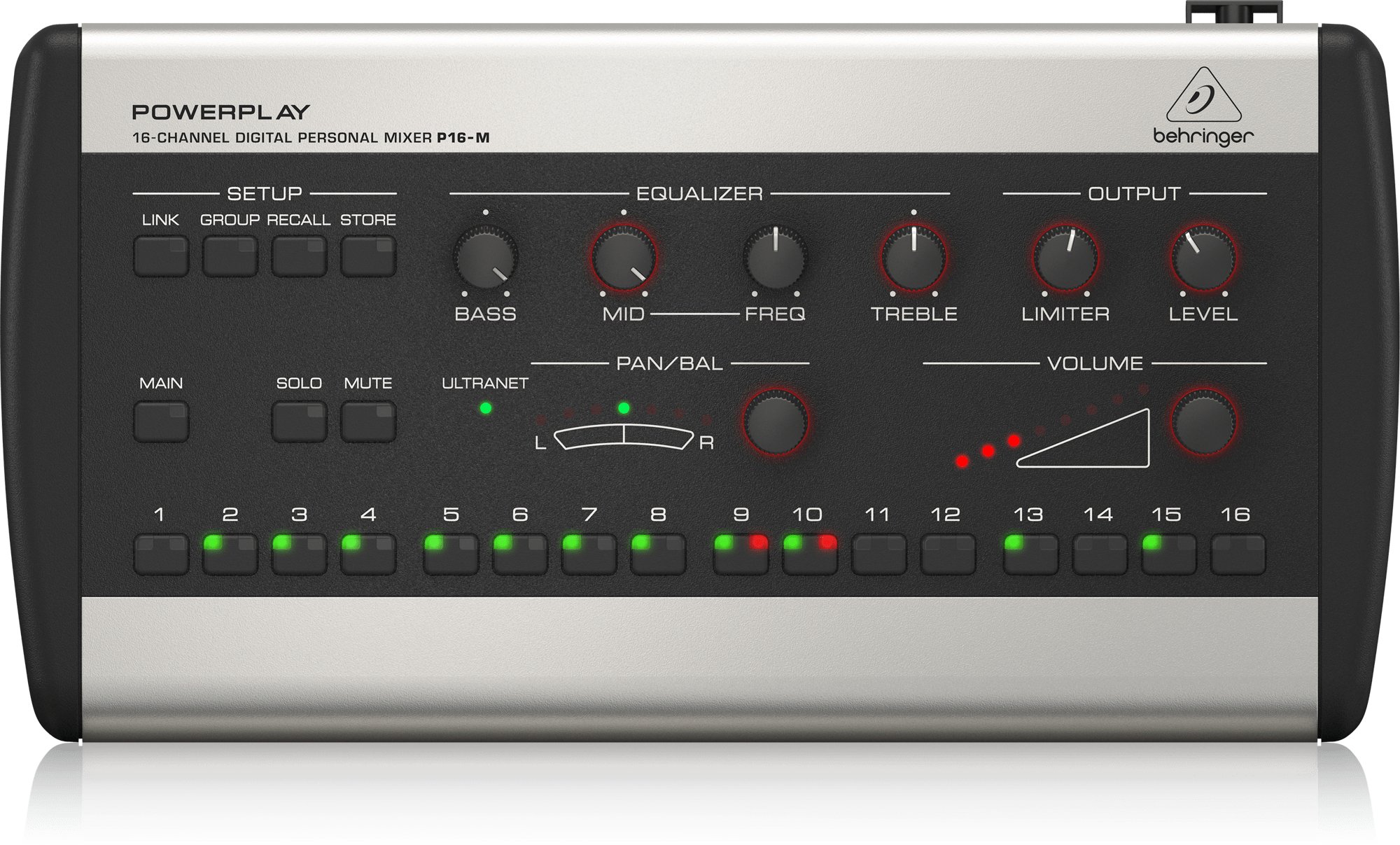 Behringer P16-M 16 Channel Digital Personal Mixer – Music Instruments