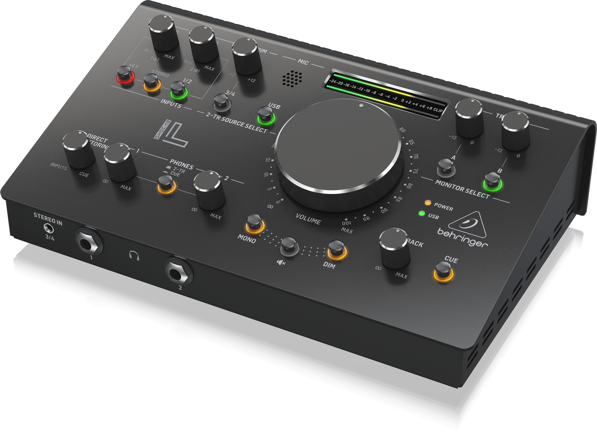 Behringer STUDIO L High-End Studio Control and Communication Center ...