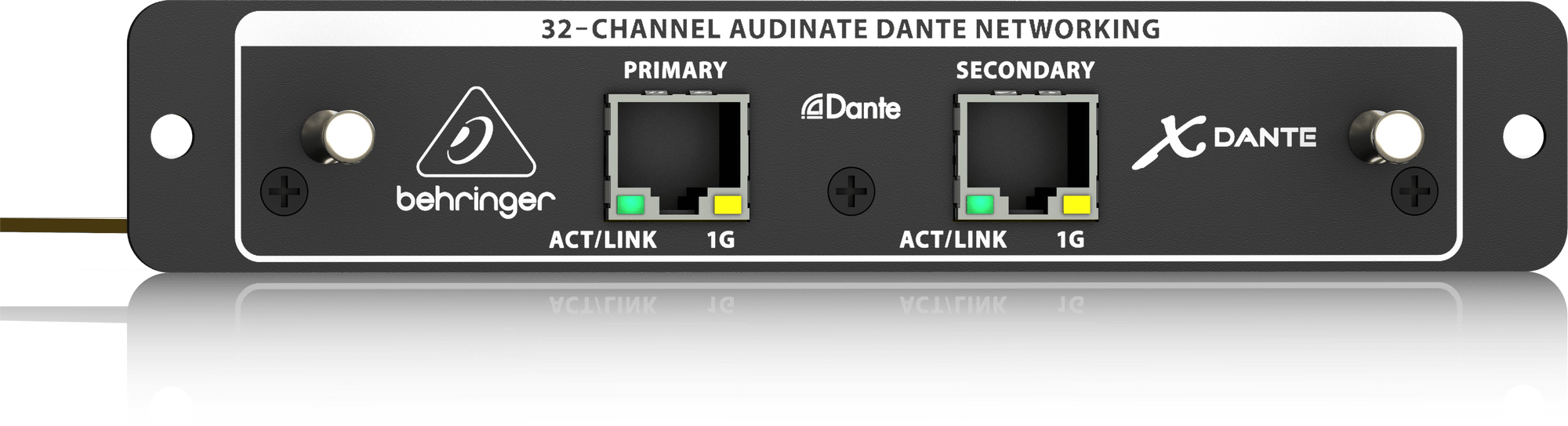 Behringer X-DANTE High-Performance 32-Channel Audinate Dante Expansion ...
