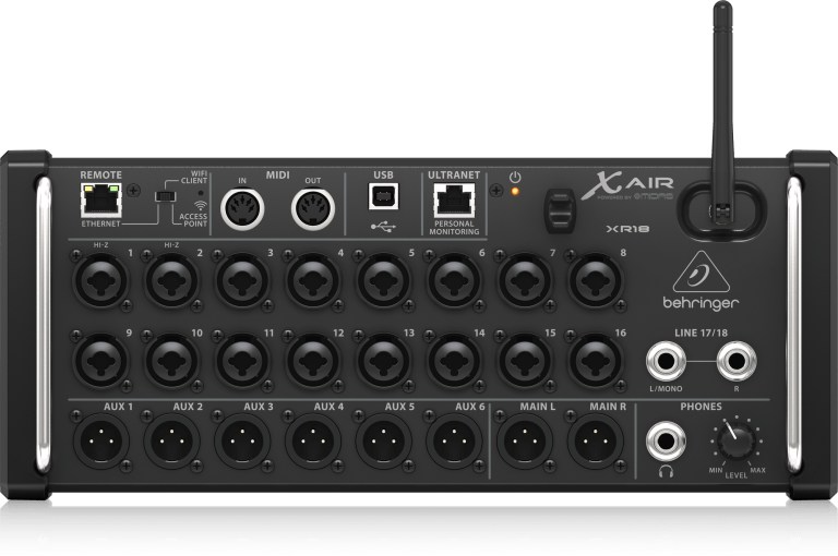 Behringer XR18 18-Channel, 12-Bus Digital Mixer for iPad/Android ...