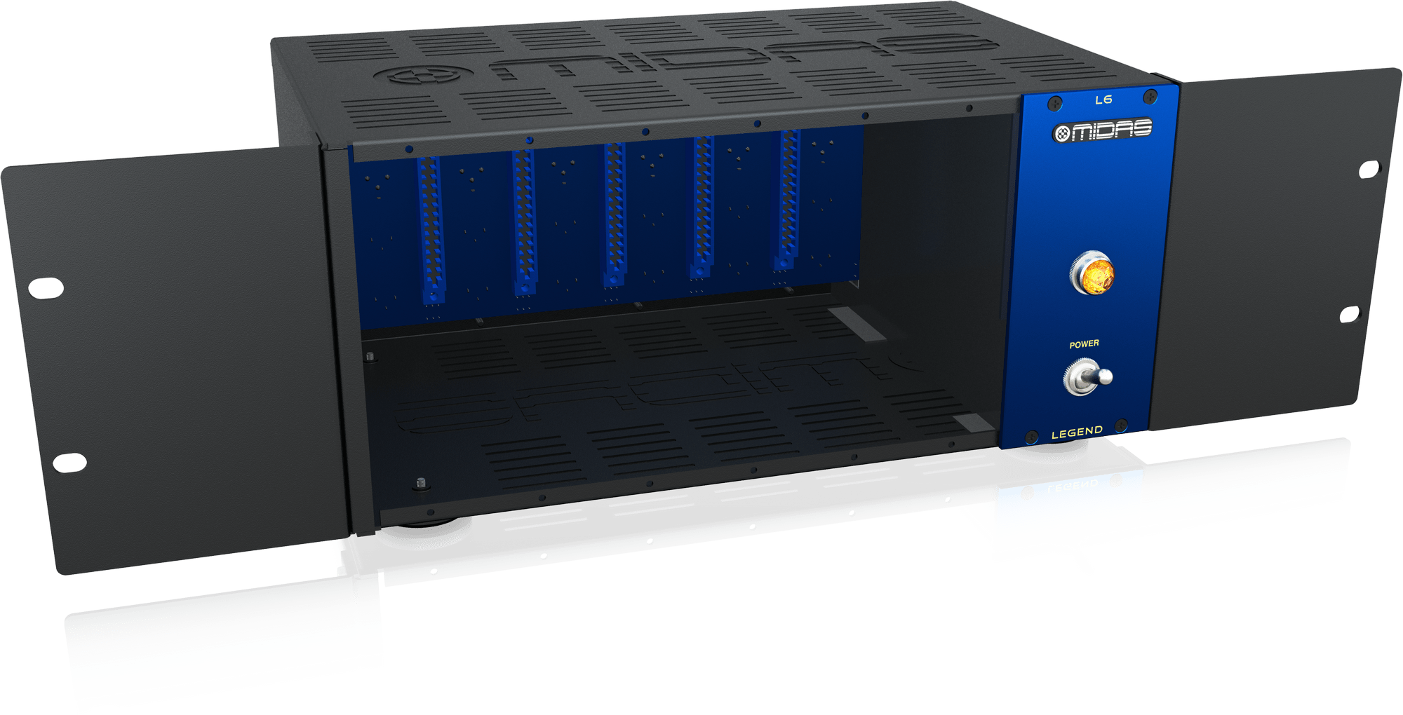 Midas L6 500 Series Portable Chassis for 6 Modules with Advanced Audio ...
