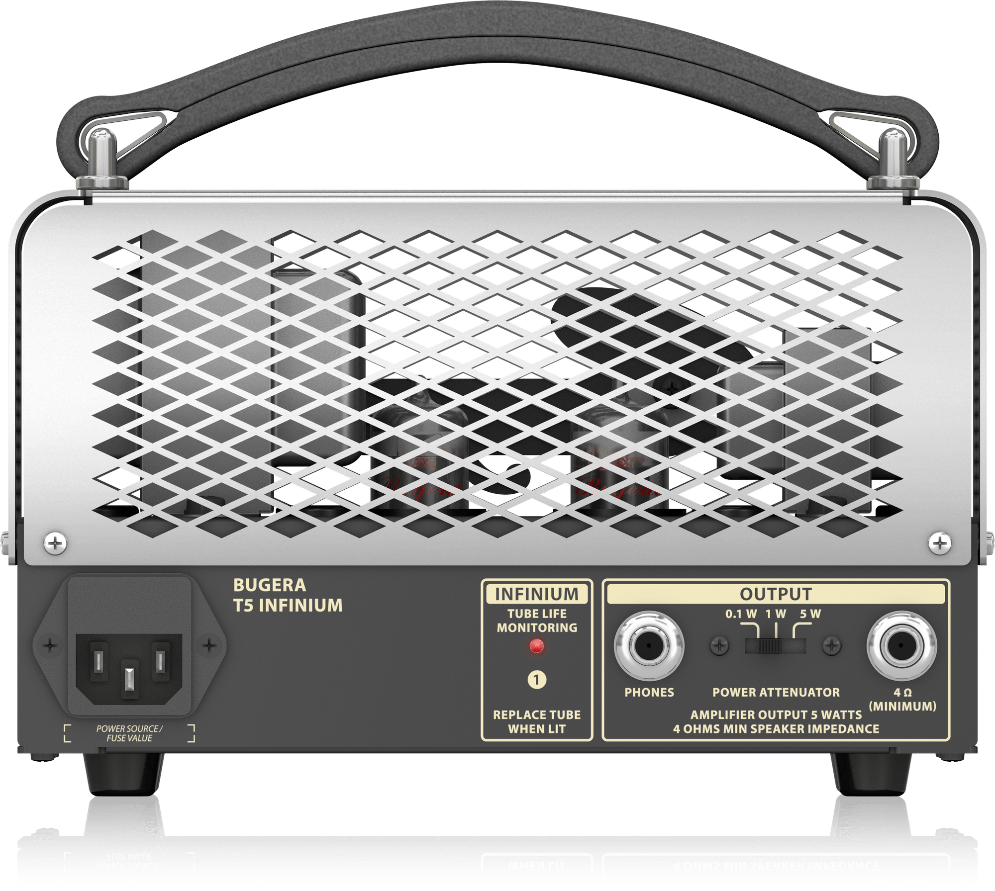 Bugera T5 INFINIUM 5W Cage-Style Tube Amplifier Head with INFINIUM Tube ...